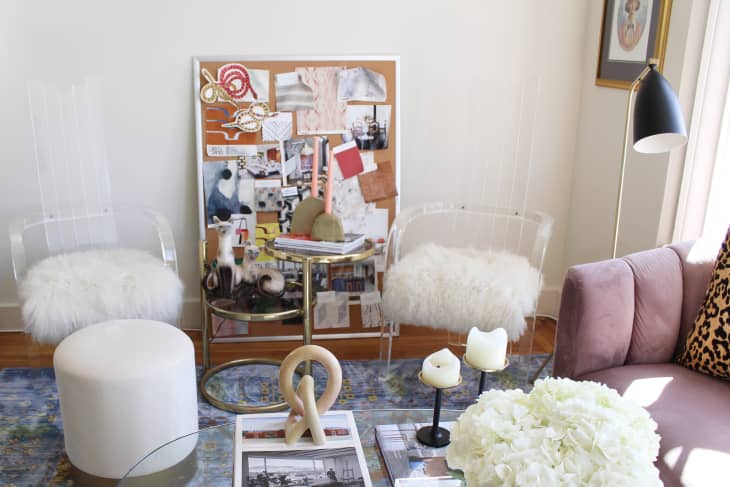 Small Studio Apartment Glam Decor Ideas Apartment Therapy